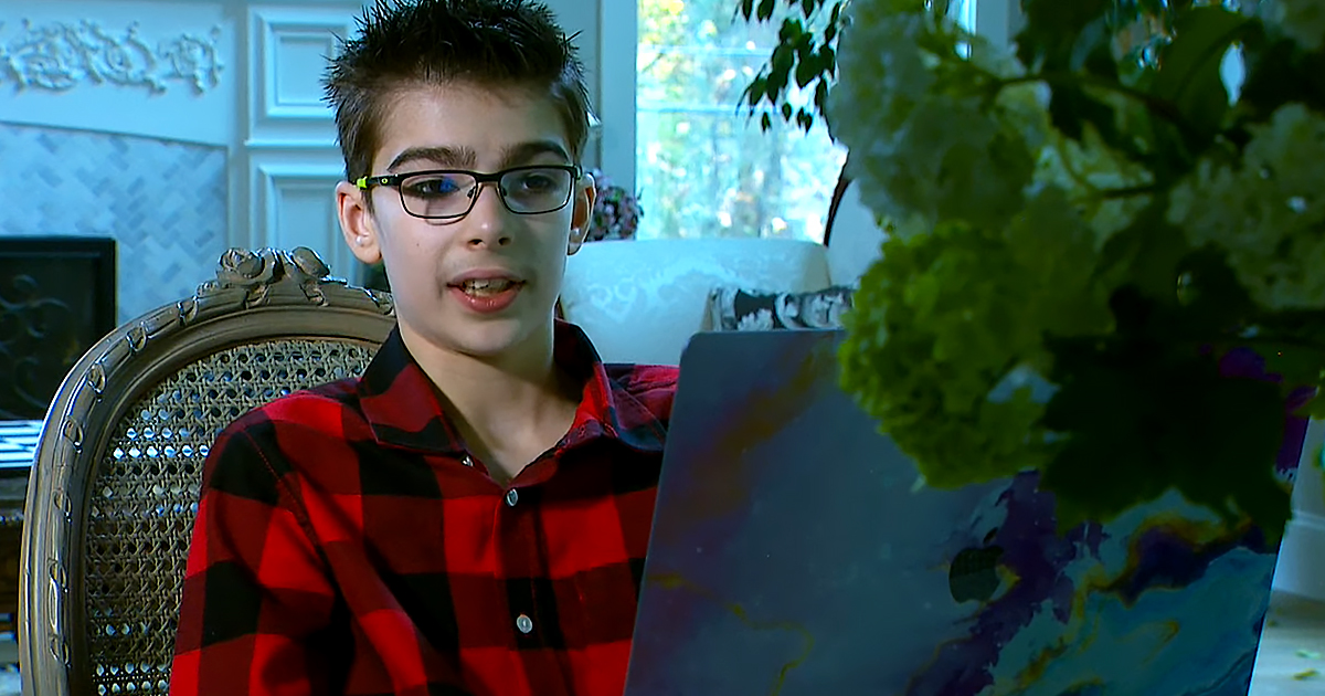 13-year-old boy channels his autism into mind-blowing photography ...