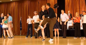 Talented couples show off jaw-dropping rockabilly skills in lively ...