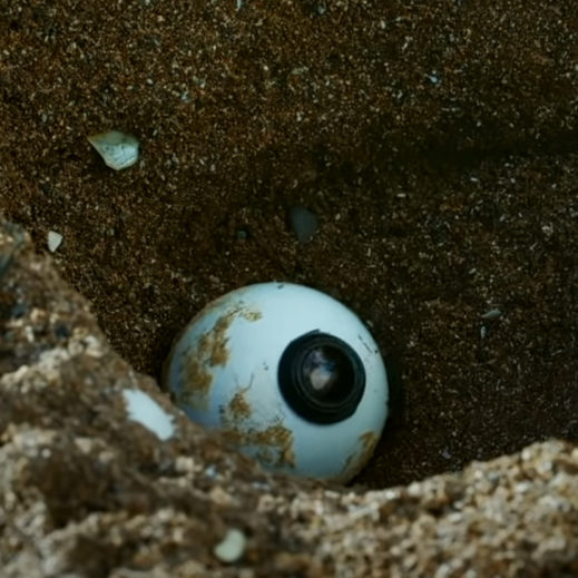 Hyper-realistic “spy turtle” lays observation eggs on beach to film ...