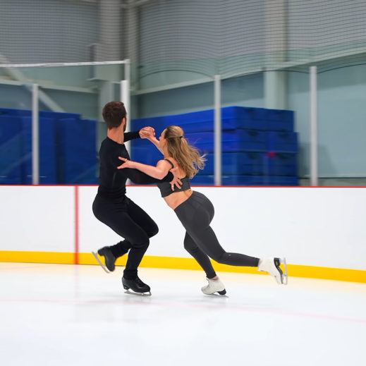 Ice dancers practice the routine that earns them a gold medal – Madly Odd!