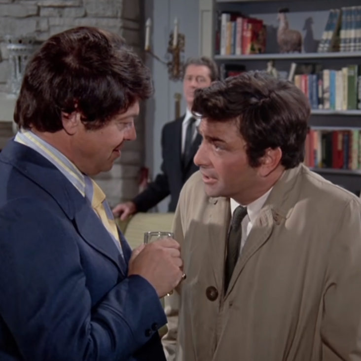 Columbo masterfully uses his own fingerprints to nab the killer