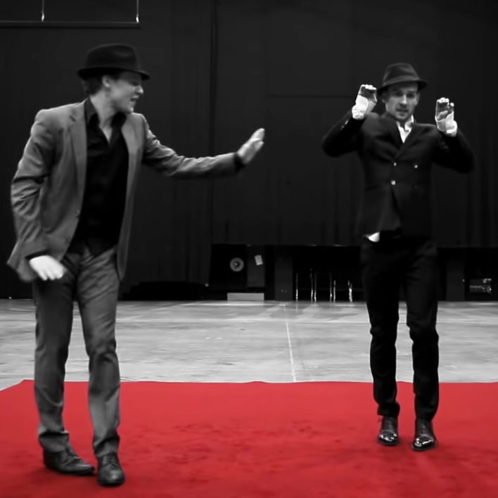 Duo performs captivating neoswing dance to 1920s style electro swing ...