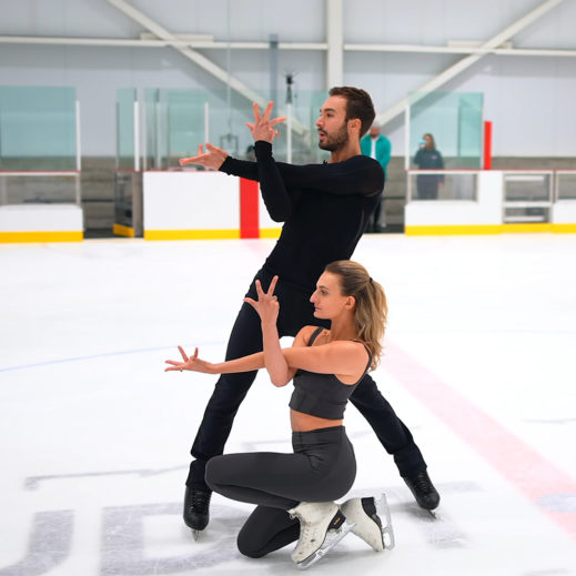 Ice dancers practice the routine that earns them a gold medal – Madly Odd!