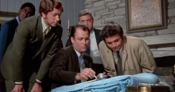 Columbo masterfully uses his own fingerprints to nab the killer