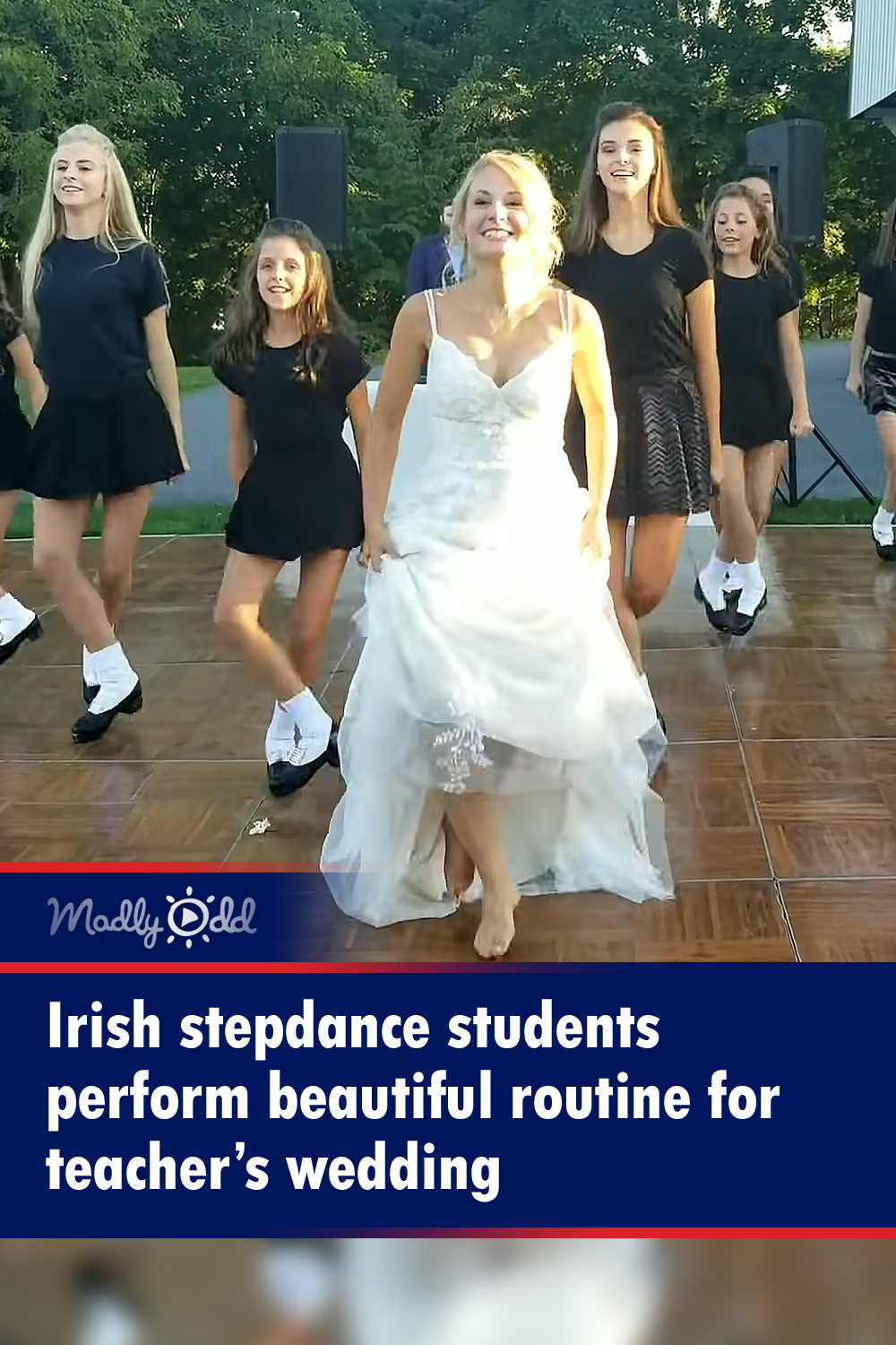 Irish stepdance students perform beautiful routine for teacher’s ...