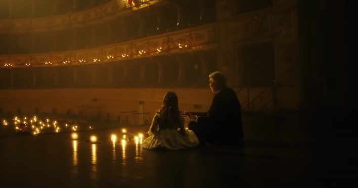 A magical Easter duet from Andrea Bocelli and his daughter – Madly Odd!