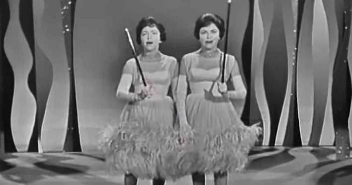 The fabulous Barry Sisters get an encore on The Ed Sullivan Show ...