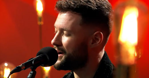 Calum Scott's beautiful voice with just a guitar to back him up