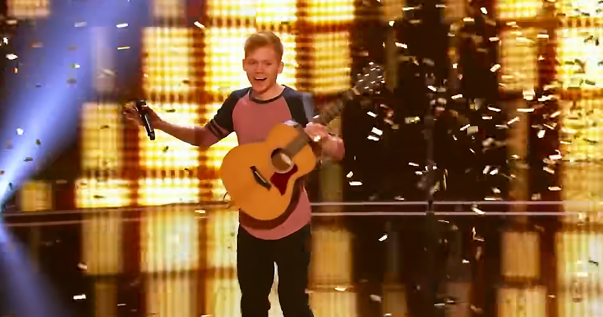 Chase Goehring gets Golden Buzzer moment with his original song “Castle ...