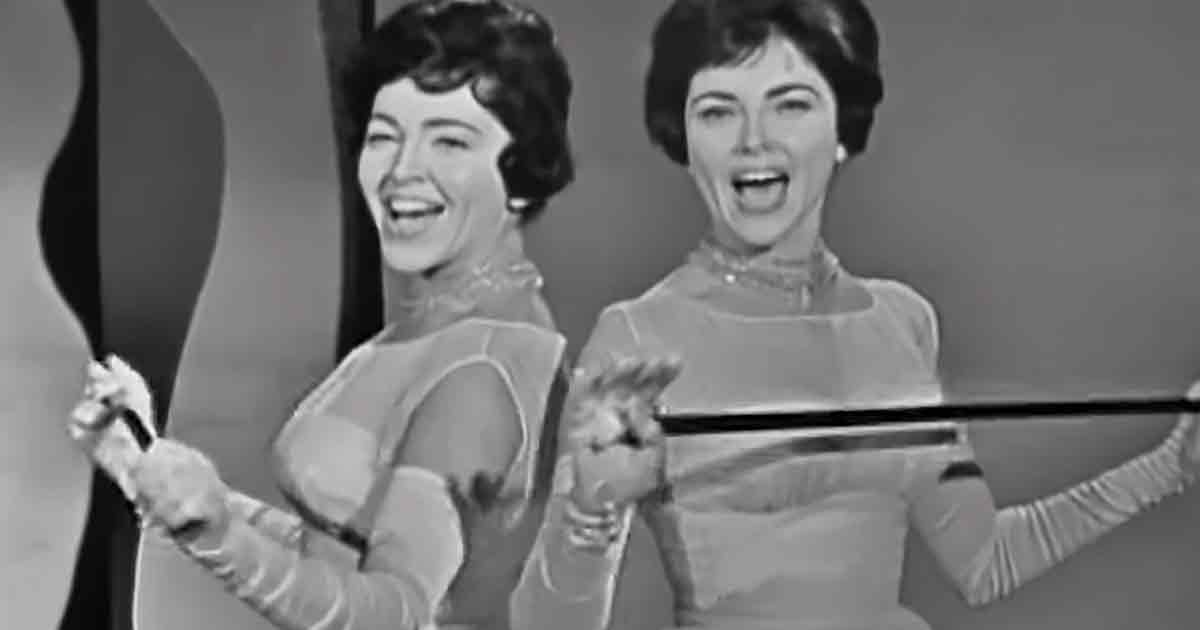 The fabulous Barry Sisters get an encore on The Ed Sullivan Show ...