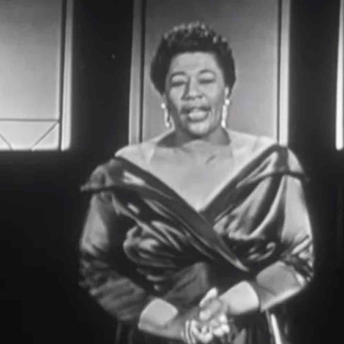 Ella Fitzgerald dazzles Ed Sullivan Show with double song feature ...