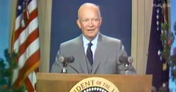 American history is made when 1958 TV changes from black and white to color