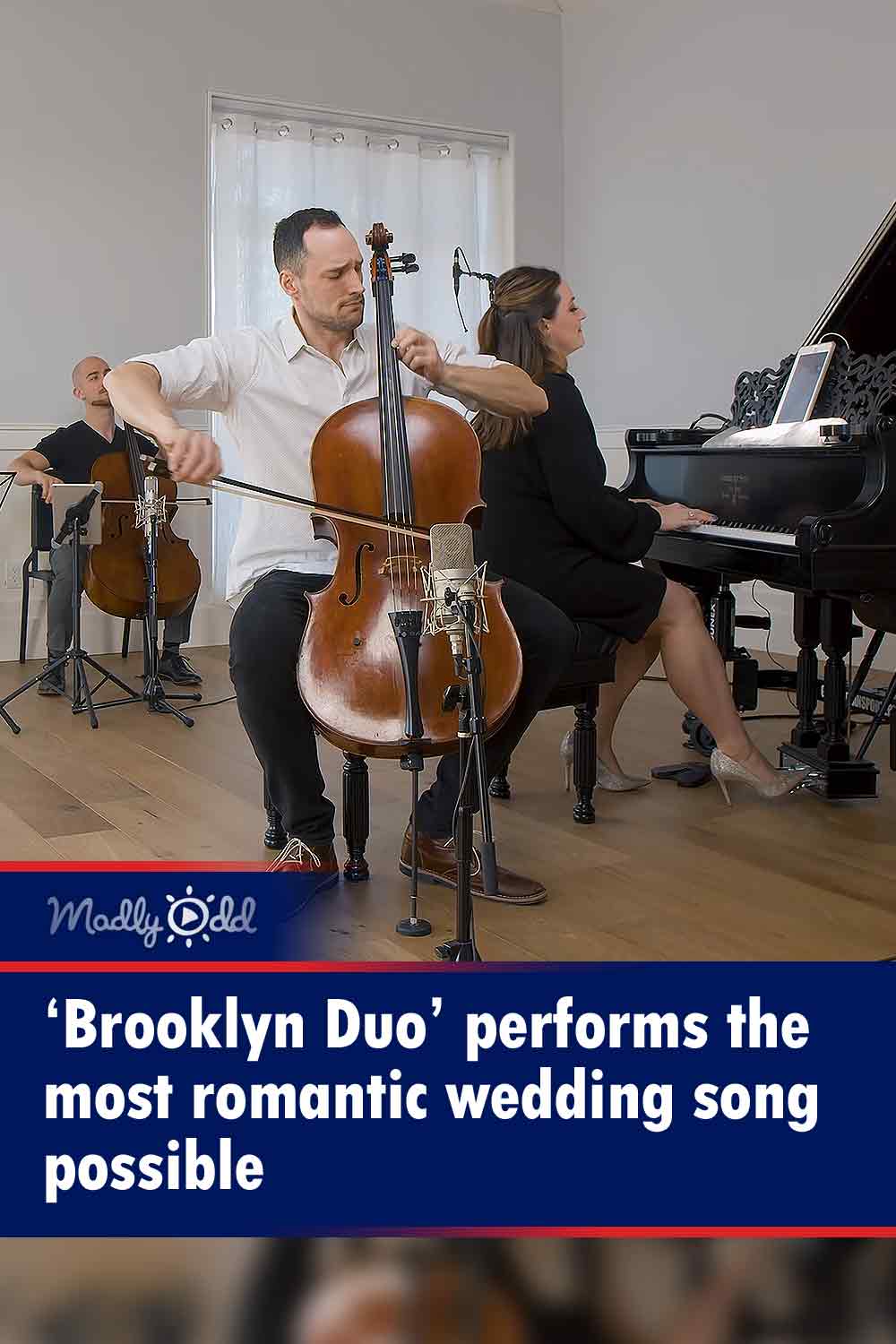 ‘Brooklyn Duo’ performs the most romantic wedding song possible