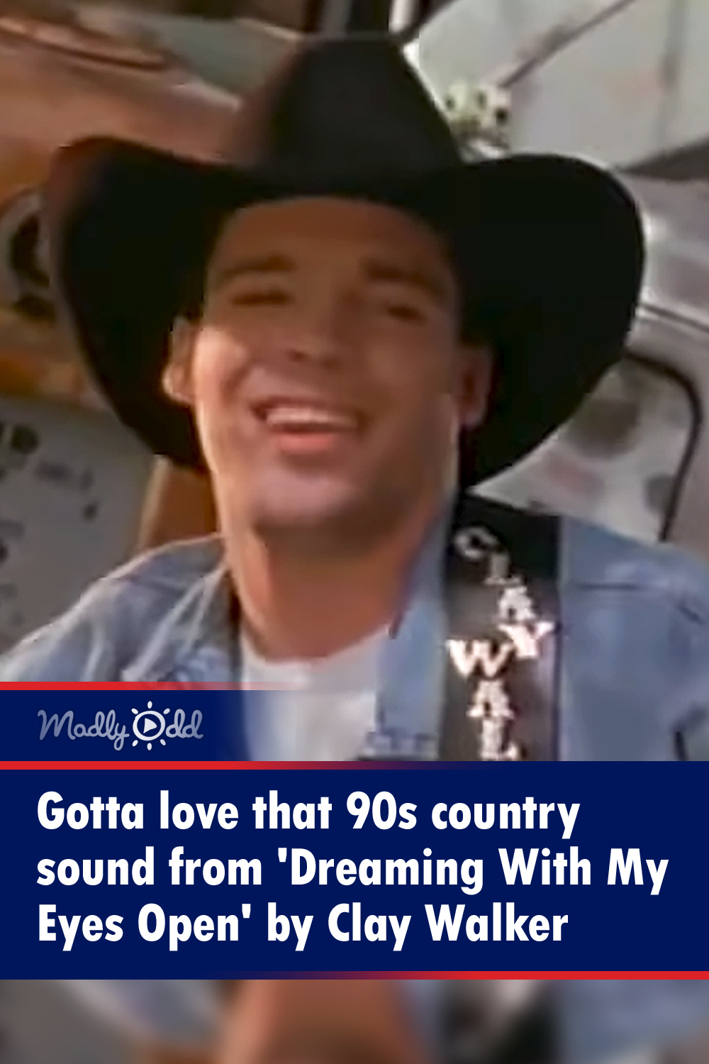 Gotta love that 90s country sound from ‘Dreaming With My Eyes Open’ by ...