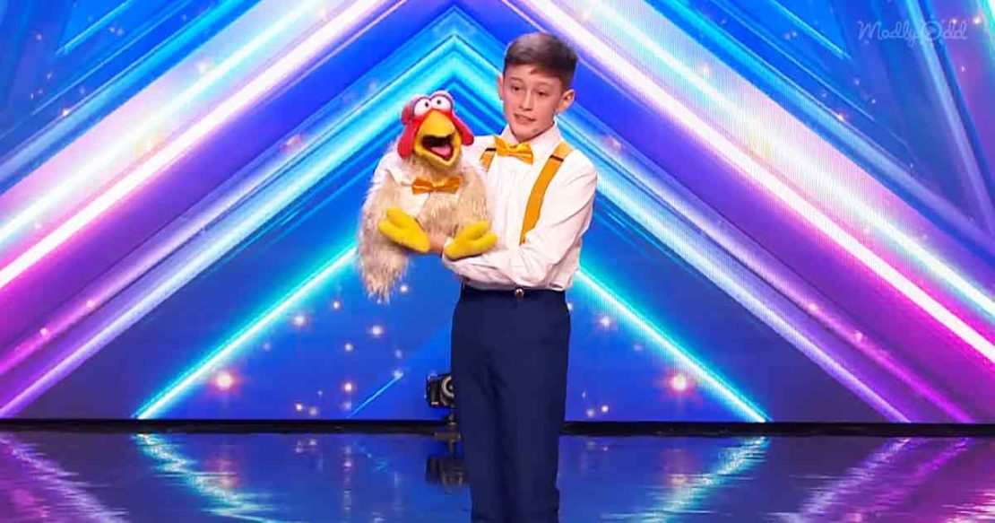 13-year-old boy and his cheeky chicken get awws and oohs from ‘Got ...