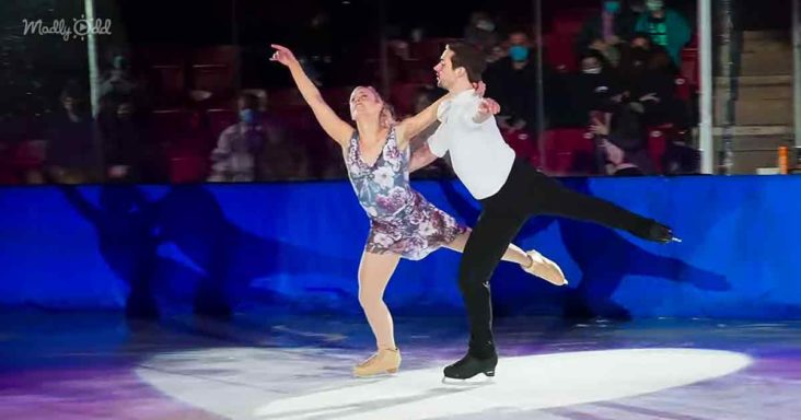 Graceful couple's ice dance is magical – and so beautifully filmed