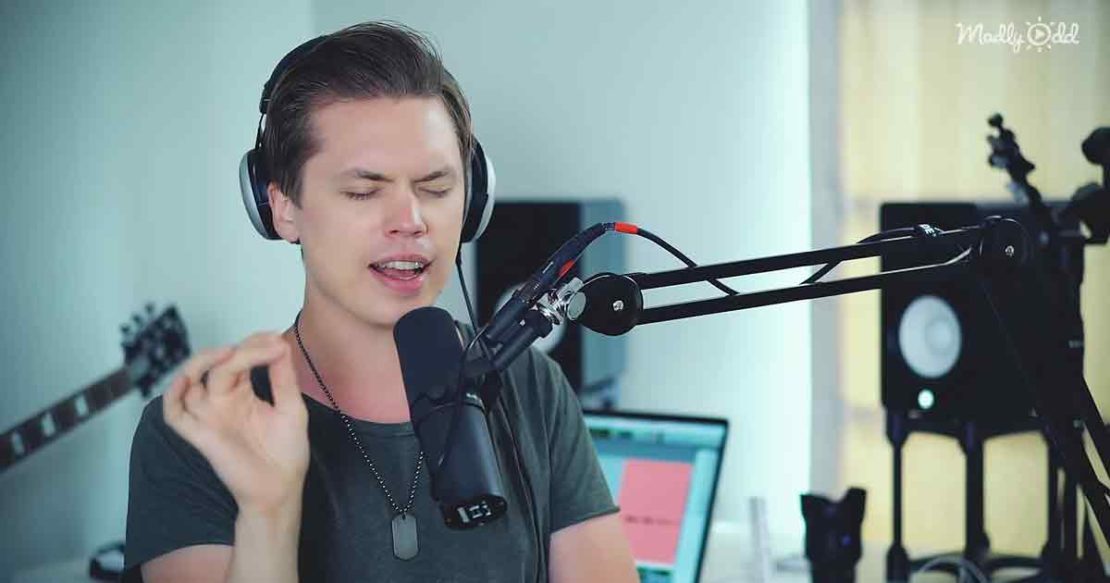 Guy singing male and female duet effortlessly earns 9.2M views – Madly Odd!