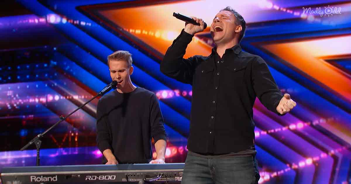 Navy veteran brothers stun AGT with astonishing singing impressions