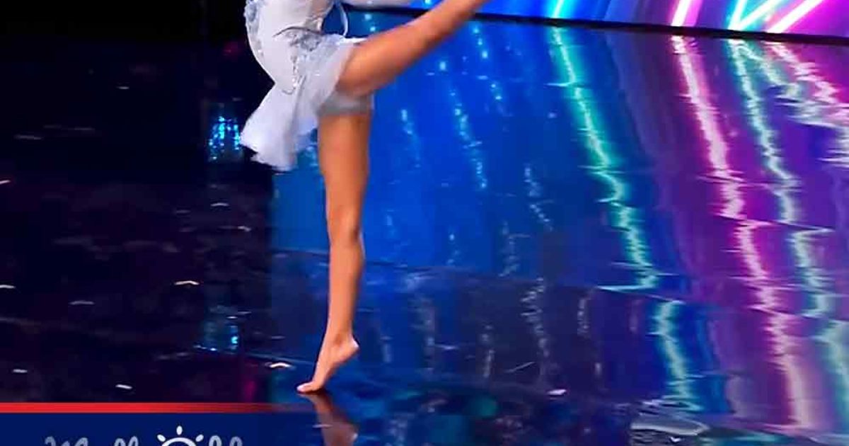 7-year-old Skylar Blu shocks with her dance performance