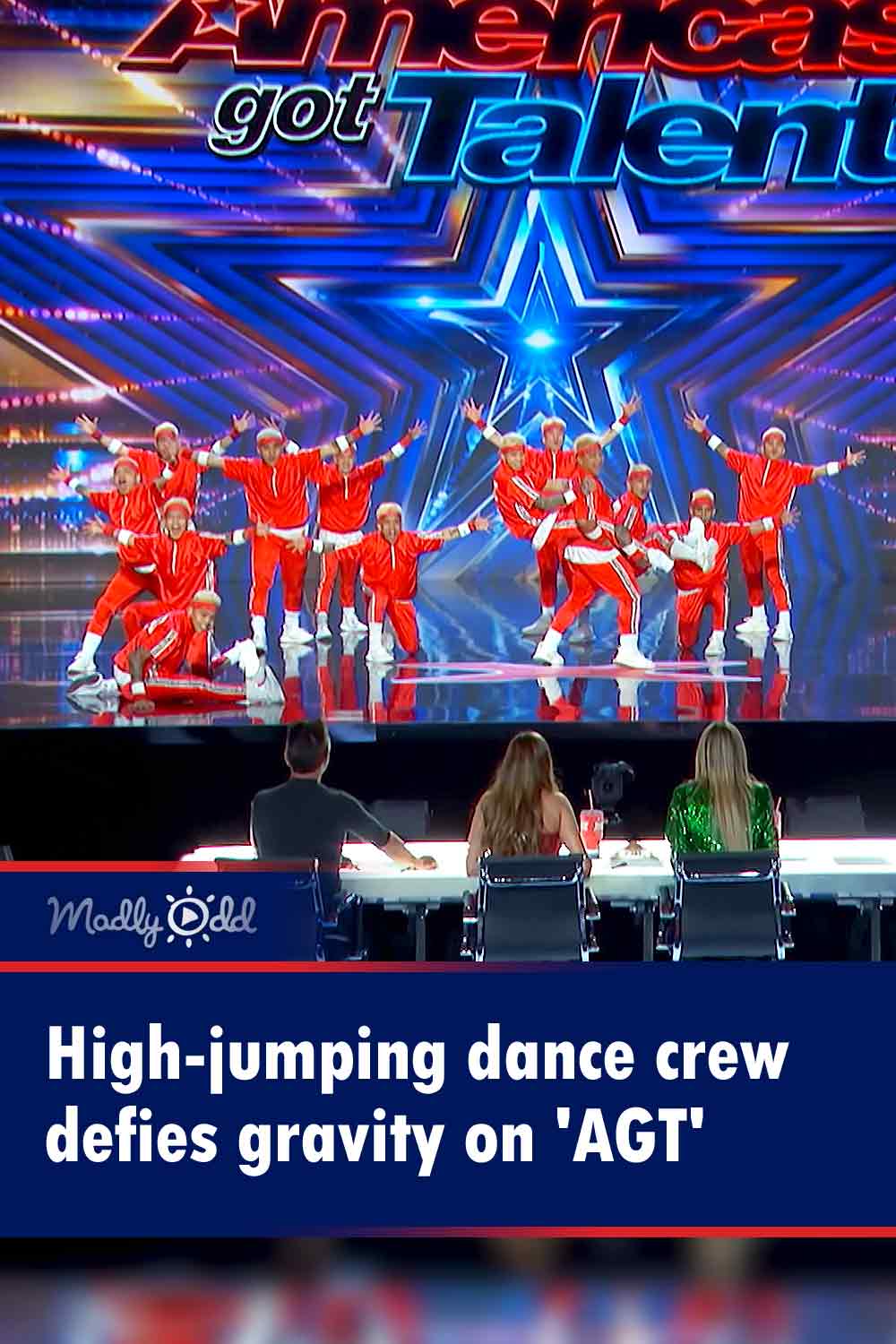 High-jumping dance crew defies gravity on ‘AGT’ – Madly Odd!