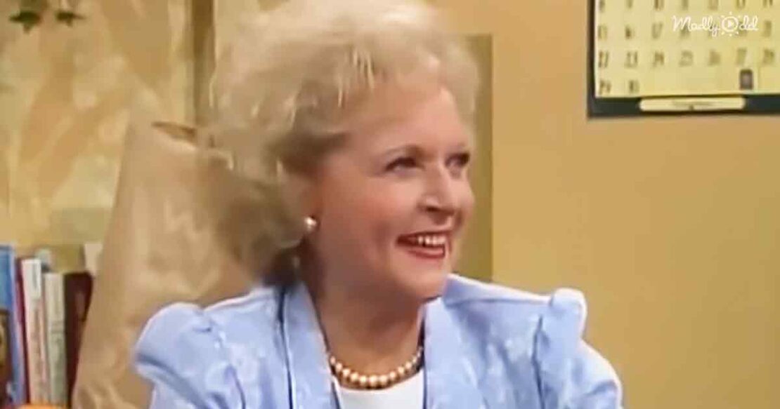 Betty White goes hilariously off script on ‘The Golden Girls’ – Madly Odd!