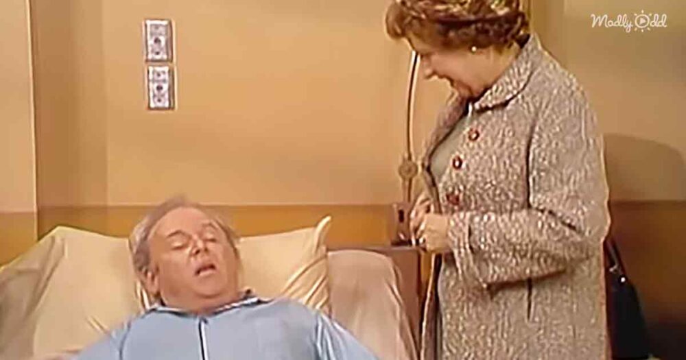 The audience can’t stop laughing when Archie Bunker makes a new friend ...