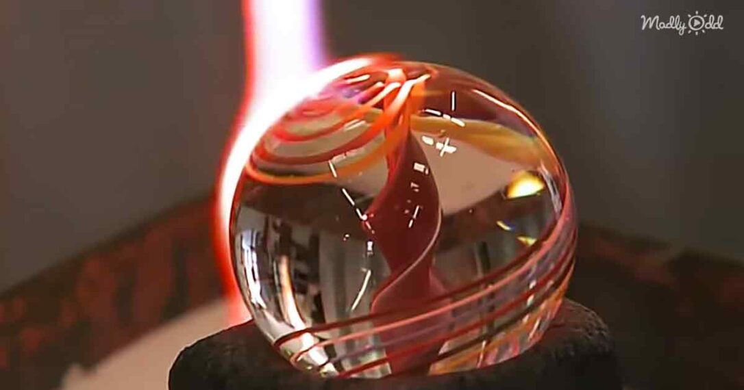 Master glass-blower reveals the magic of magic marbles – Madly Odd!