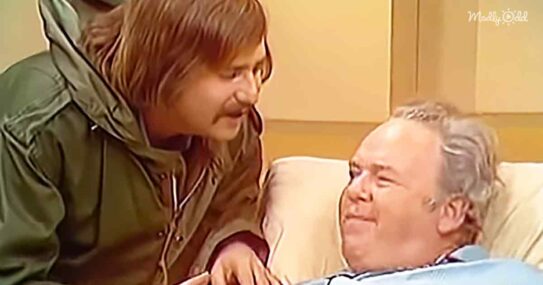 The audience can’t stop laughing when Archie Bunker makes a new friend ...