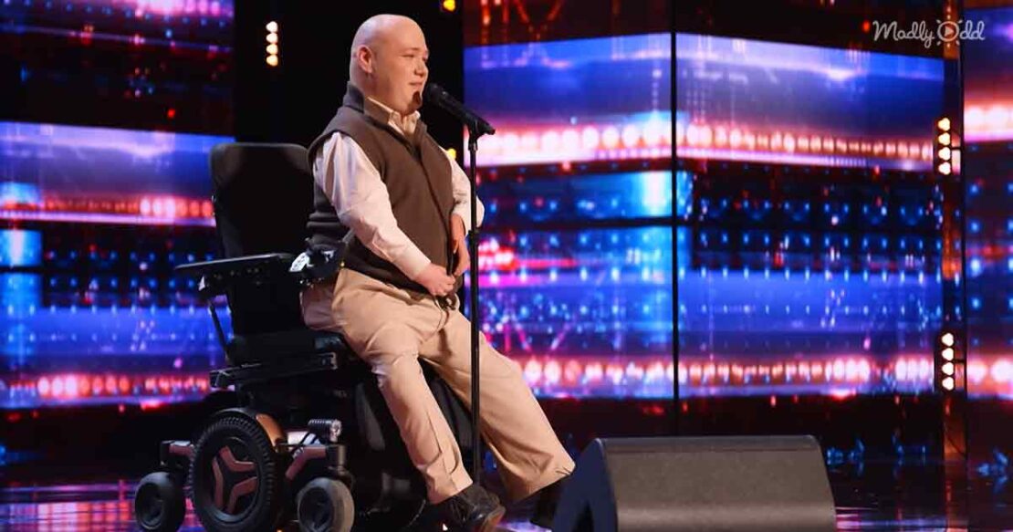 Ben Waites’ AGT audition is worth a million Golden Buzzers – Madly Odd!