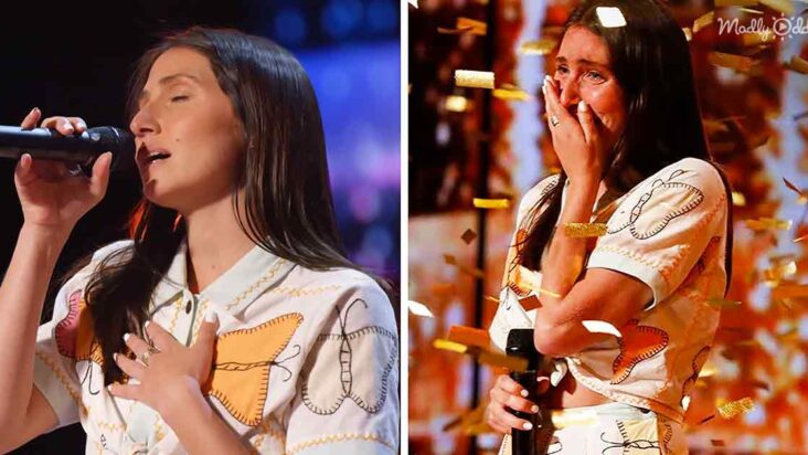 13-year-old singer makes Simon Cowell jump to his feet in a standing ...