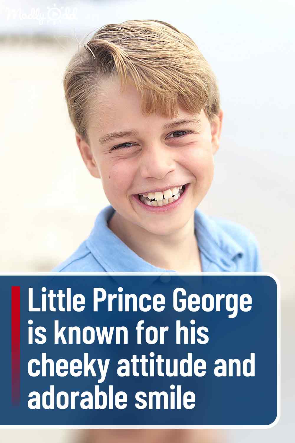 Little Prince George is known for his cheeky attitude and adorable ...