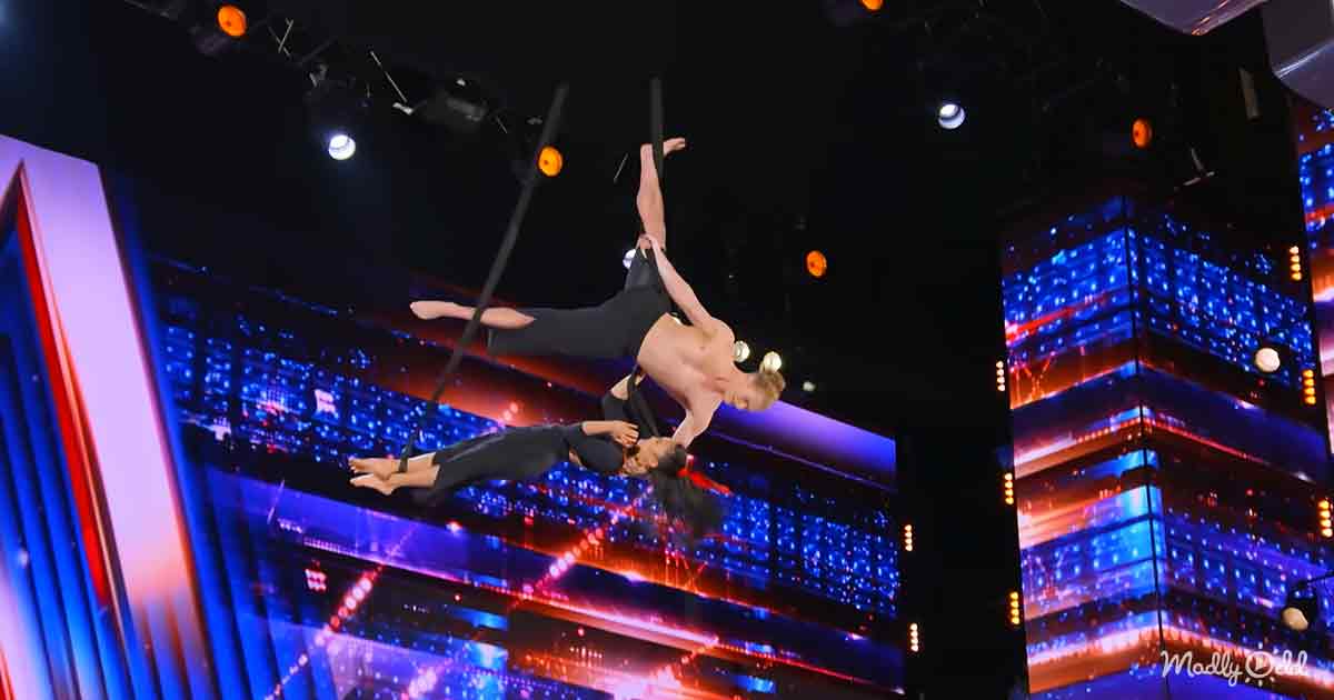 Stunning aerialist performance on AGT turns heads, wins hearts – Madly Odd!
