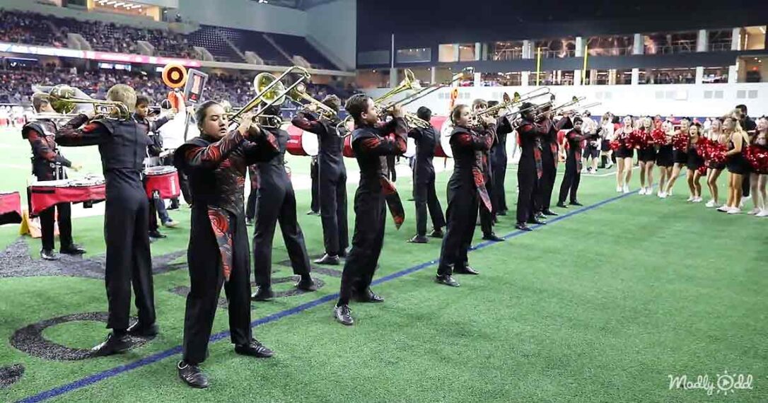 Mind blowing marching band routine involves trombones, extreme timing ...