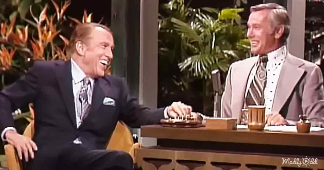 Johnny Carson and Ed Sullivan meet on The Tonight Show for the first ...