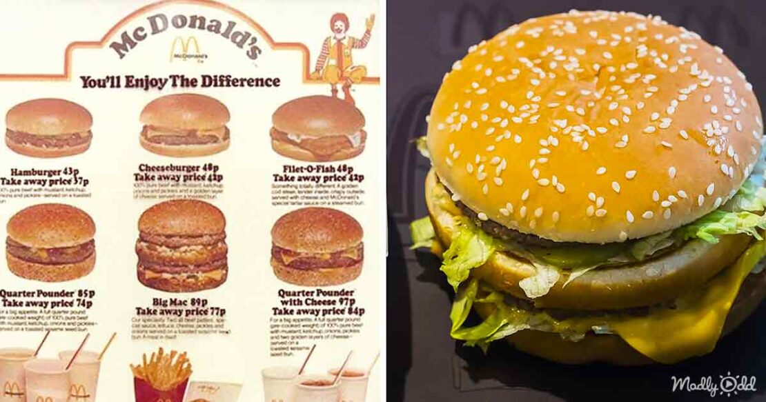 McDonald’s menu from the year you were born – Madly Odd!