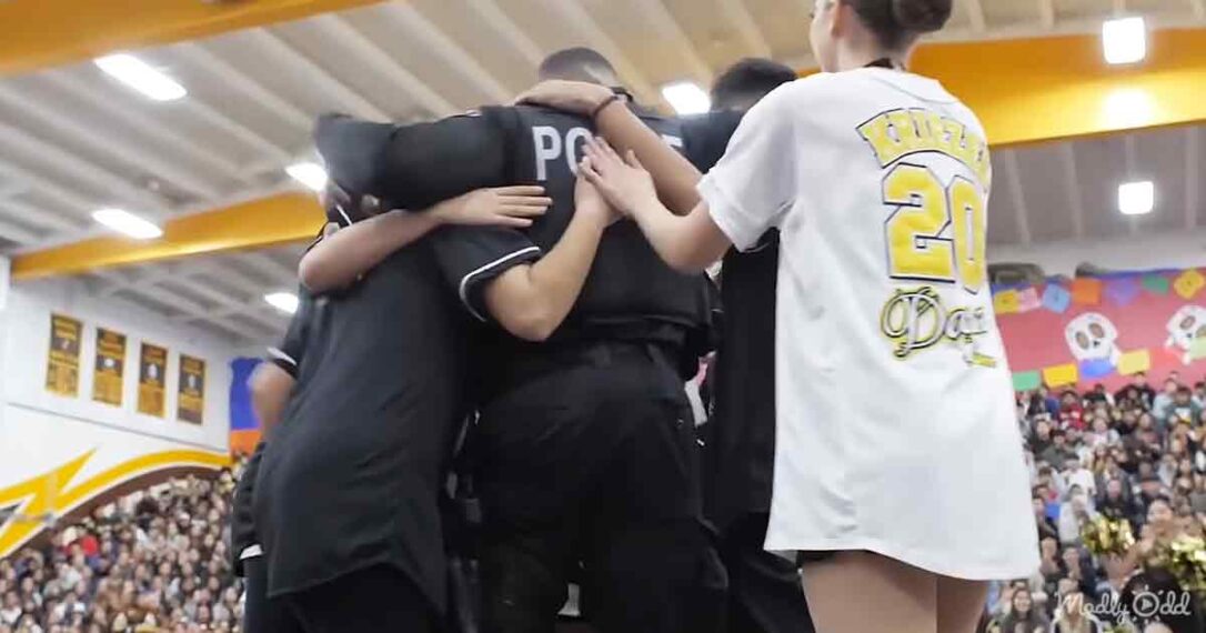 School police officer says goodbye on his last day with amazing dance ...