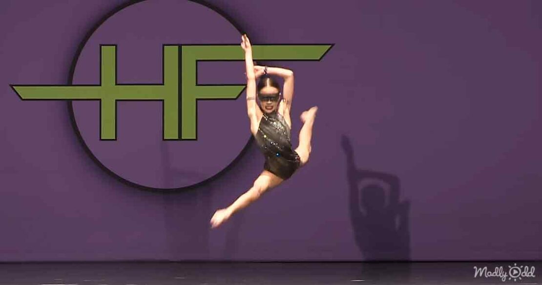 9-year-old girl effortlessly performs the most impressive contemporary ...