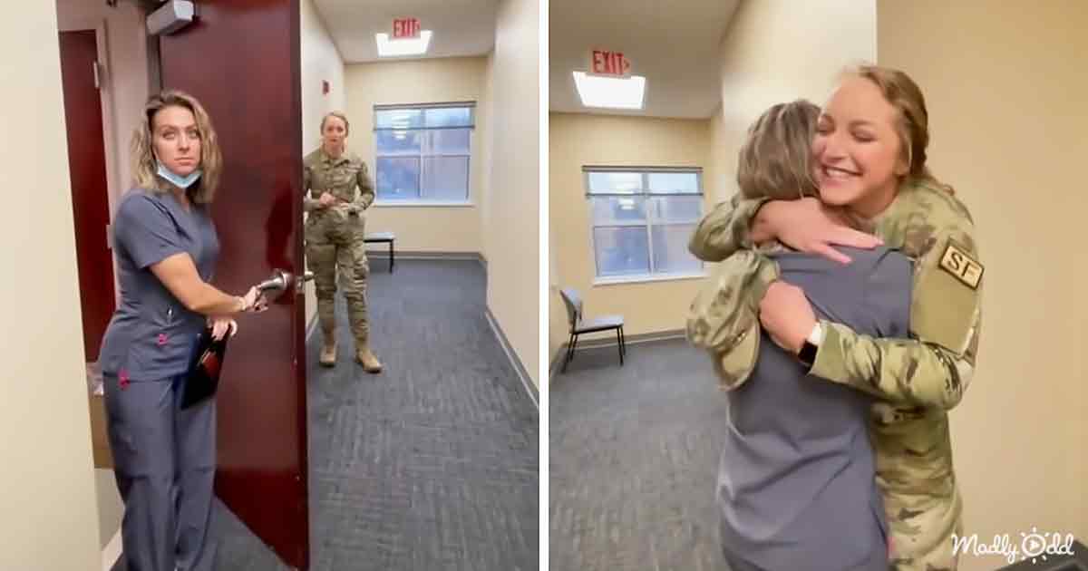 Soldiers returning home surprise their loved ones in these emotional videos