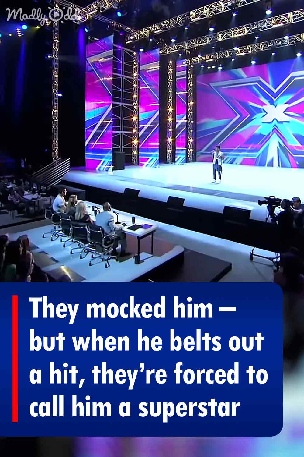 They mocked him – but when he belts out a hit, they’re forced to call ...