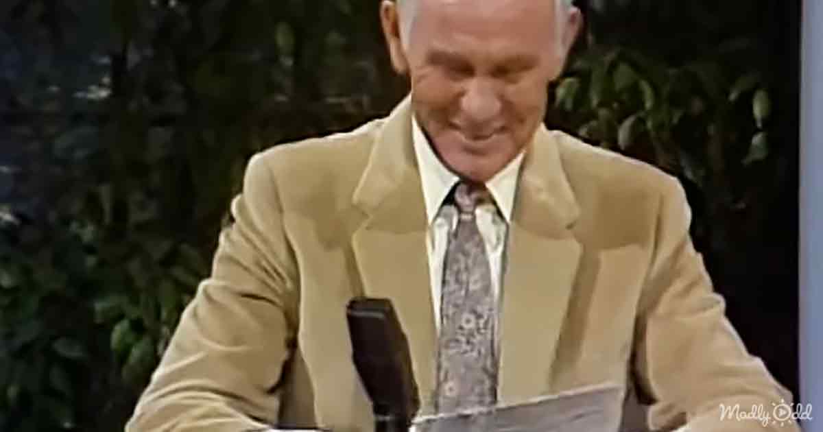 Johnny Carson reads “Facts You May or May Not Know” – Madly Odd!