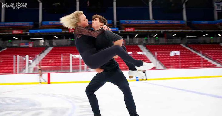 Israeli ice dancers deliver heart-stopping performance to ‘Run Boy Run ...