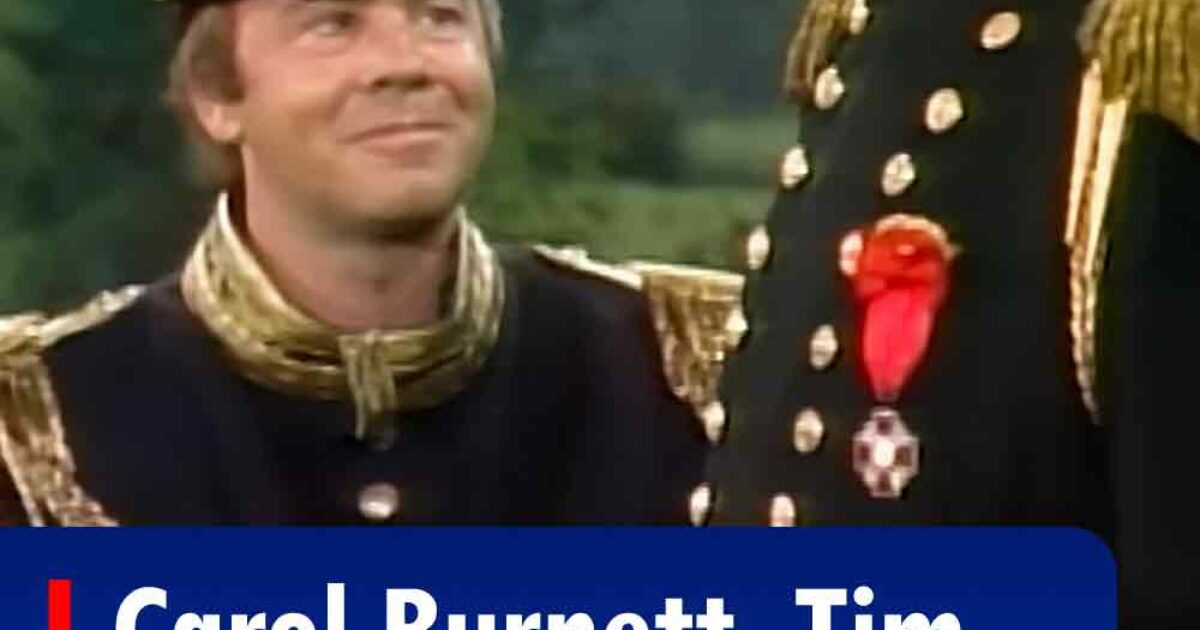 Carol Burnett, Tim Conway, and Harvey Korman can’t stop laughing