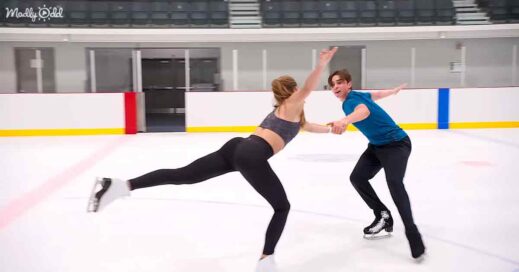 Two teen skaters move as one in dramatic ice duet – Madly Odd!