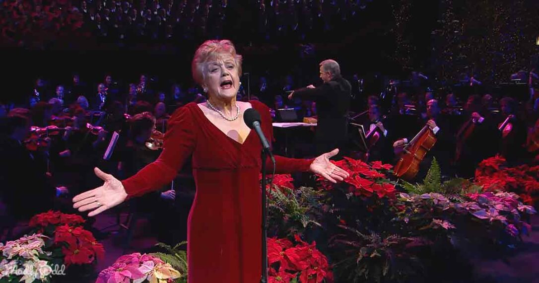 Angela Lansbury performs ‘Beauty and the Beast’ with Tabernacle Choir