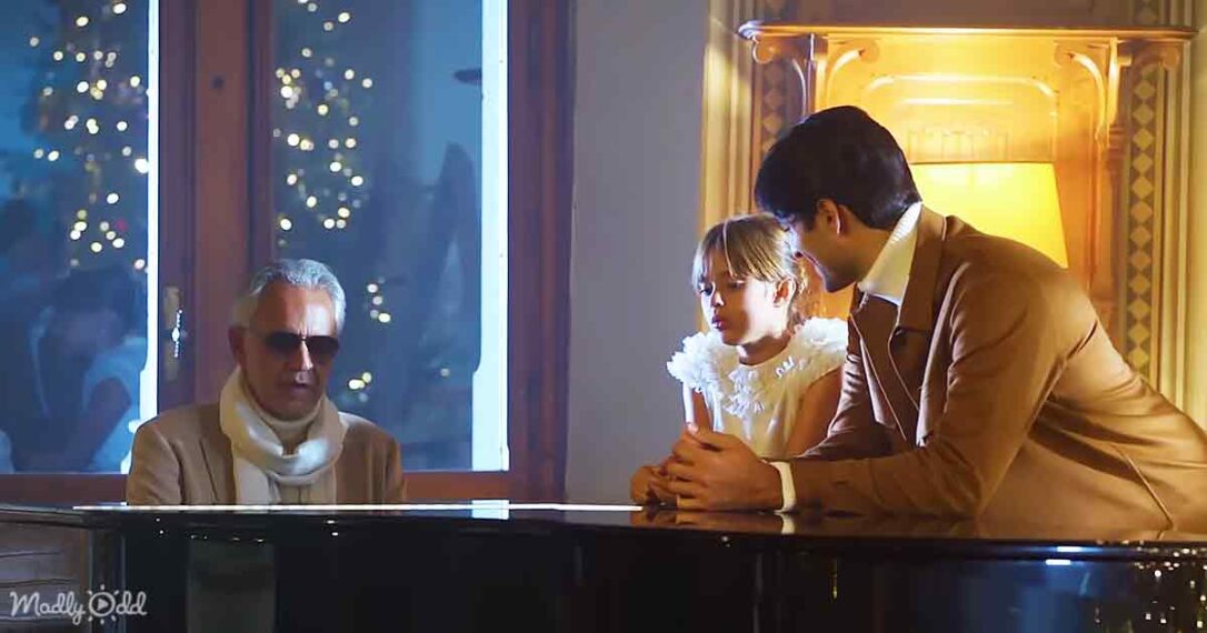 Father, Son, and Daughter Sing Together in Andrea Bocelli’s Christmas ...