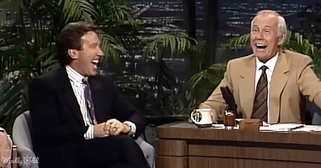 Tim Allen’s hilarious first appearance on ‘Johnny Carson’ – Madly Odd!