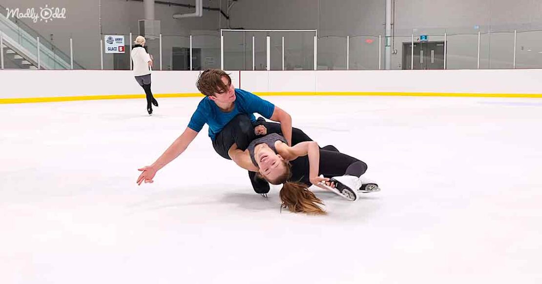 Two teen skaters move as one in dramatic ice duet – Madly Odd!