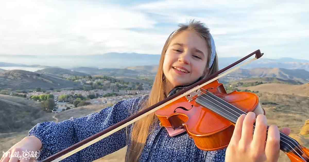 Phenomenal Fiddling: 13-Year-Old Slays “Unchained Melody” With Her ...