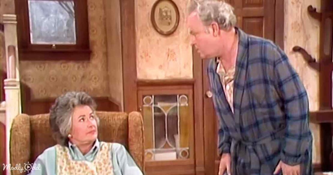 Uh-oh! Cousin Maude sits in Archie Bunker’s chair – Madly Odd!