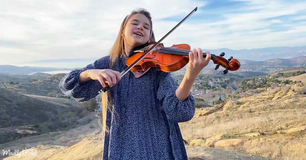 Phenomenal Fiddling: 13-Year-Old Slays “Unchained Melody” With Her ...